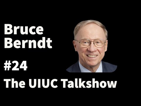 Bruce Berndt: Srinivasa Ramanujan | The UIUC Talkshow #24