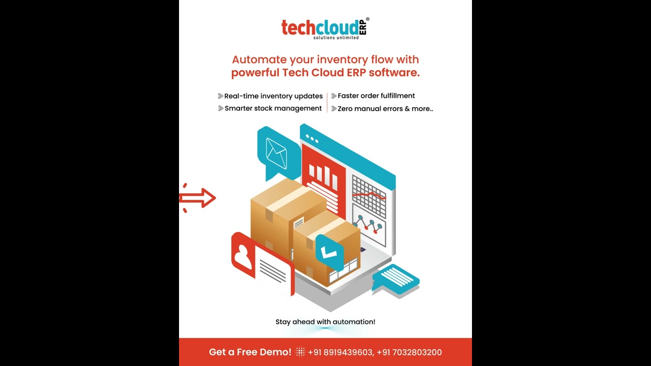 Automate Your Inventory Flow with Tech Cloud ERP Software
