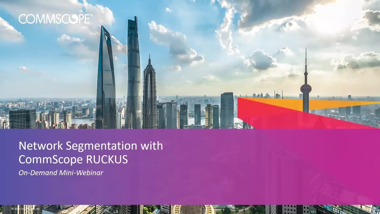 Network Segmentation: On-Demand Mini-Webinar