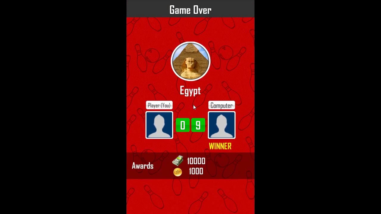 Bowling Game Template Unity3D Source code game unity - Free source code unity