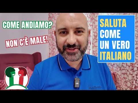 Così salutiamo DAVVERO noi italiani. Parla italiano 🇮🇹 come un nativo!