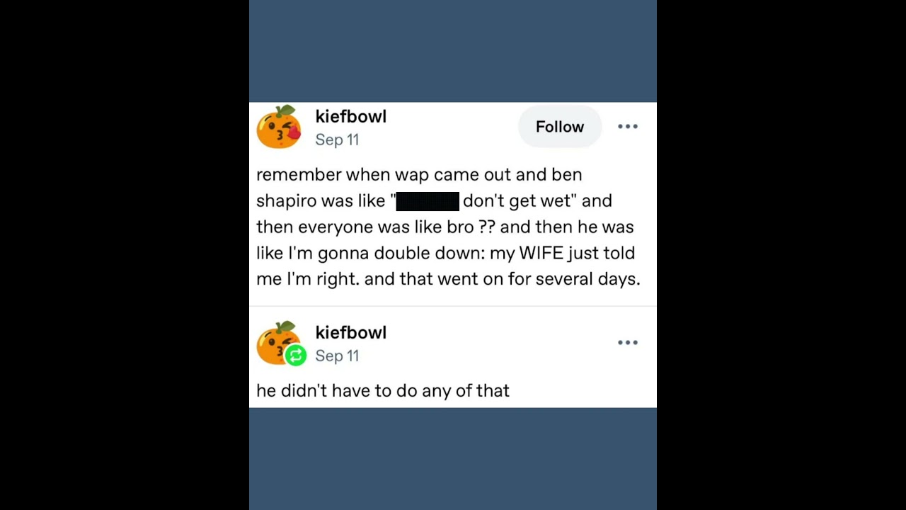 Ben and WAP, Tumblr Post #tumblr #tumblrpost #tumblrtextpost