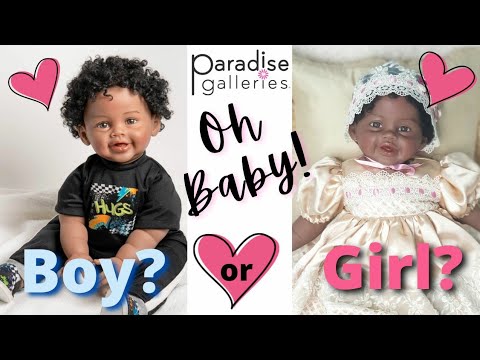 OH BABY! Paradise Galleries Box Opening | Is it a Boy or a Girl?  Plus Name Reveal!!!