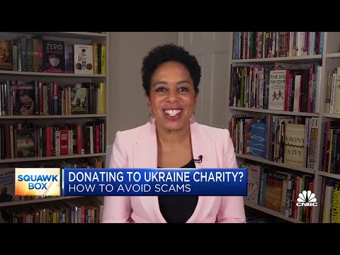 Here's how to avoid Ukraine charity scams