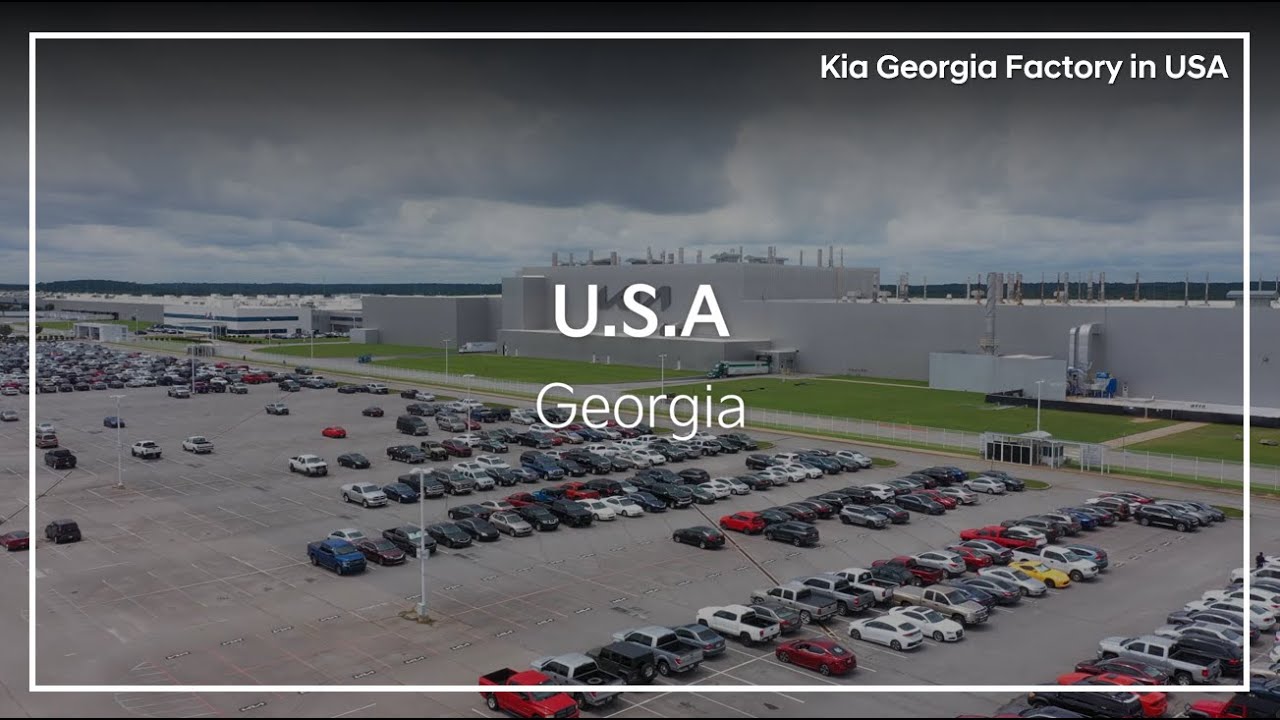 The First Kia Manufacturing Site in North America l Kia Georgia