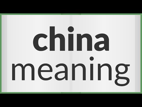 China | meaning of China