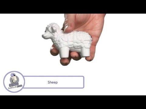 Sheep Shaped Stress Ball