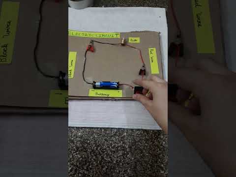 Electrical circuit#wastematerial#trendingshorts#viralshorts#youtubeshorts#yt#ytviral#craft#science