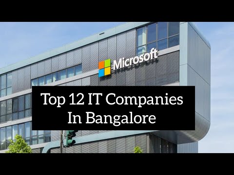 Top 12 IT Companies In Bengalore | software companies in Bangalore | @topunique