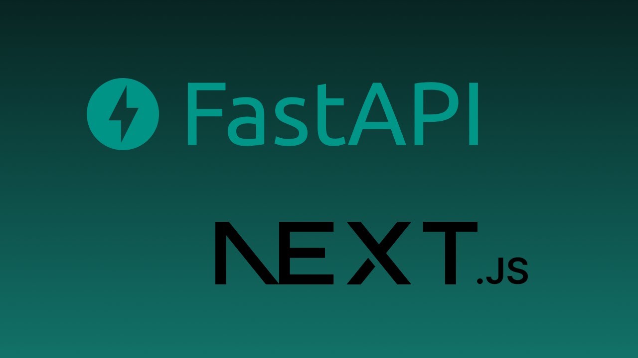 Full Stack FastAPI + Next.js Tutorial