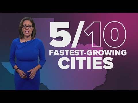 New census data shows North Texas has 5 of the 10 fastest-growing cities in the US.
