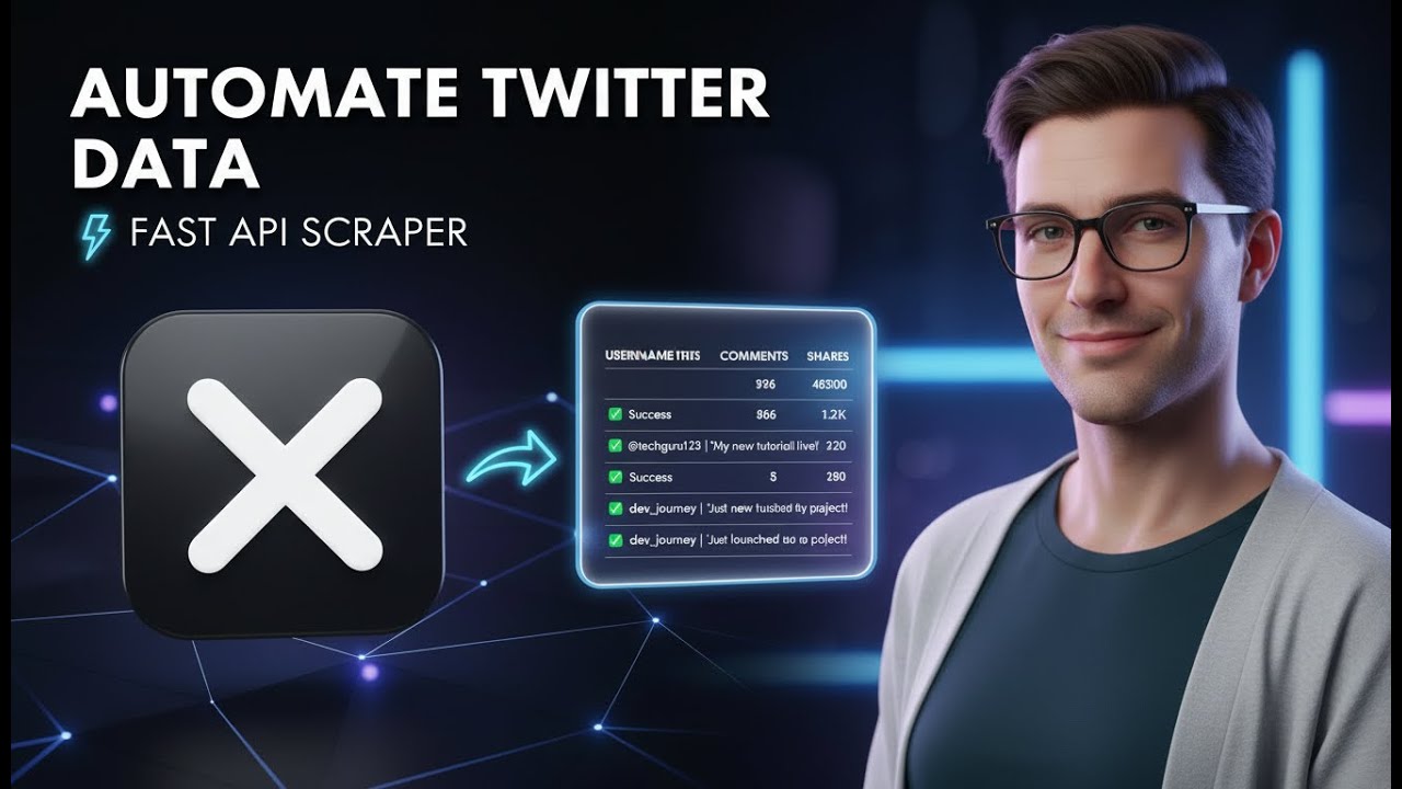 Scrape X com Tweets Without Logging In (Tutorial)