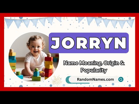 Jorryn - Baby Boy Name Meaning, Origin & Popularity - RandomNames.com