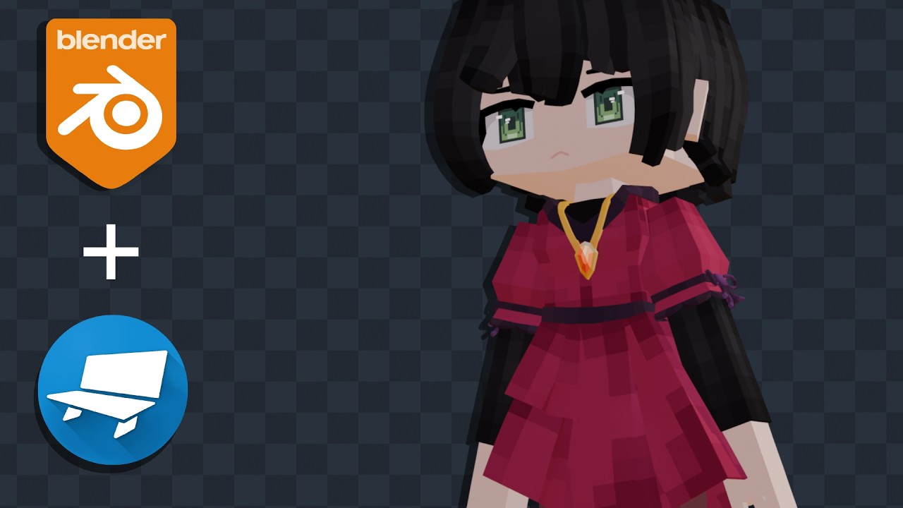 The process of Character Creation || Texturing in Blockbench