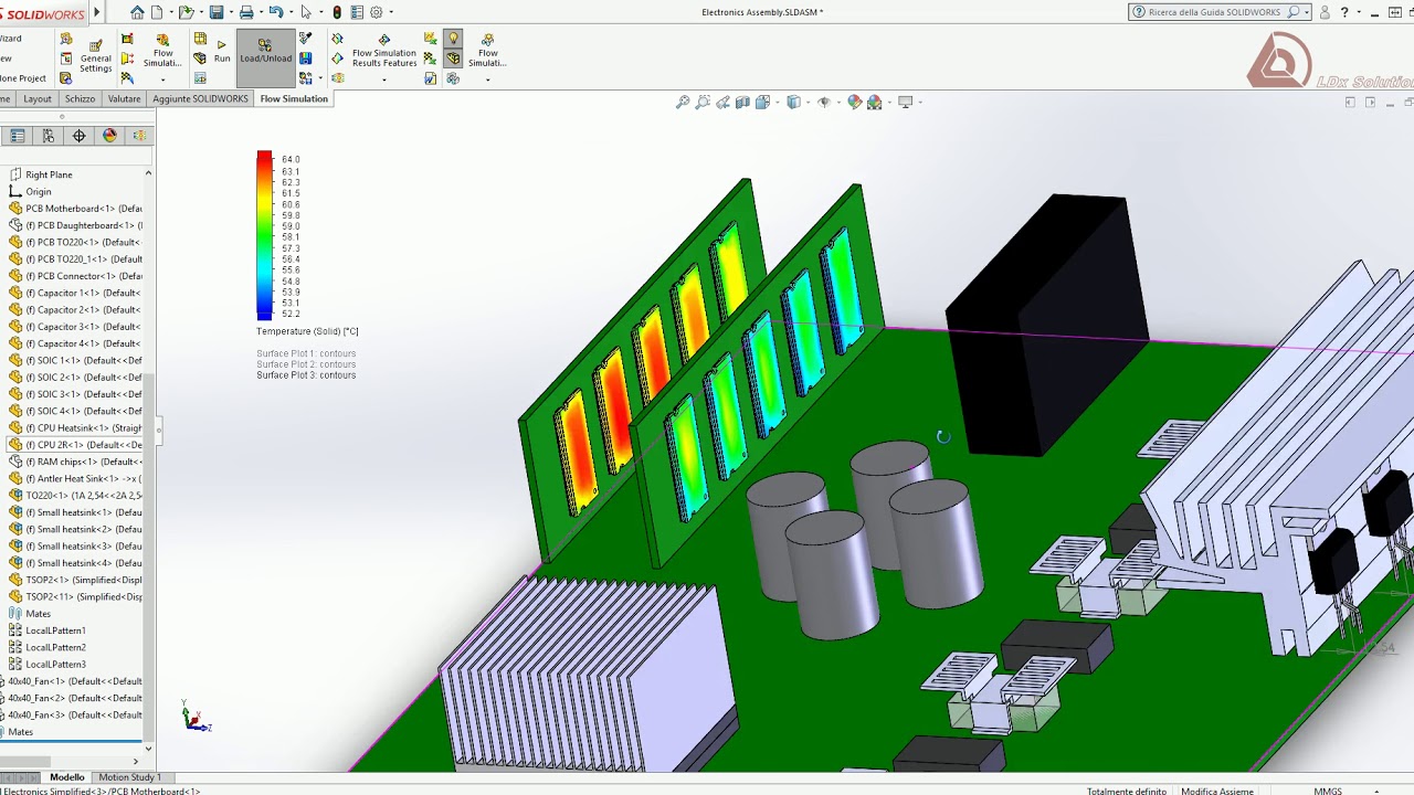 SolidWorks Electronics Cooling