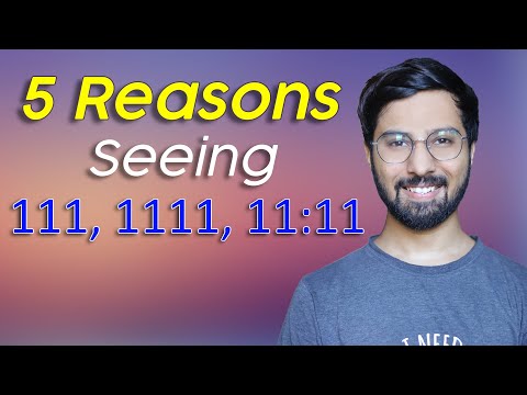 5 Reasons seeing 111 1111 11:11 in Hindi | Angel Number | Law of attraction & Spiritual Meaning