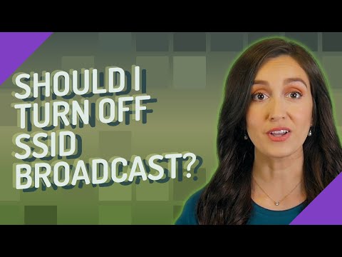 Should I turn off SSID broadcast?