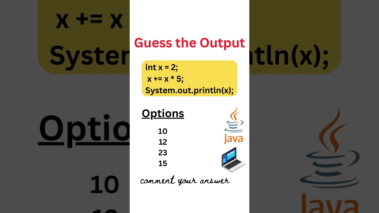Evaluate java program | Java interview question