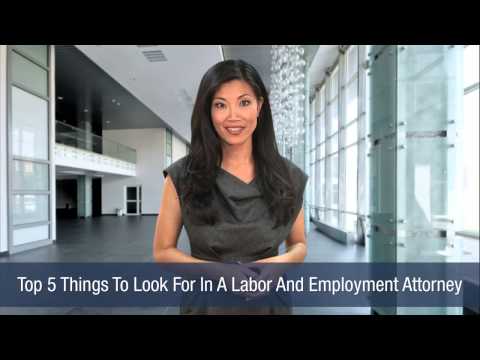 Top 5 Things To Look For In A Labor And Employment Attorney