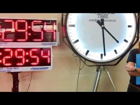 SyncRight Philippine Standard Time Clocks Digital and Analog August 2013