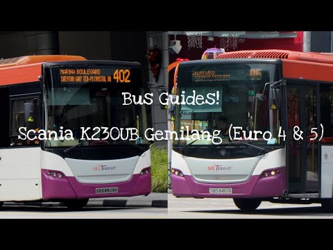 Bus Guides! Scania K230UB Gemilang (Euro 4 & Euro 5)
