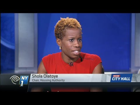NY1: NYCHA Chair and CEO Shola Olatoye Talks Plans for Security, Funding