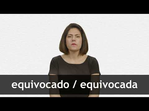 English Translation of “EQUIVOCADO” | Collins Spanish-English Dictionary