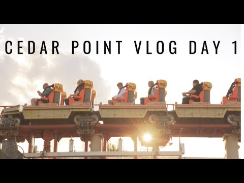 Cedar Point vlog day 1: transportation tips & first time seeing Cedar Point! Hotel Breakers check in