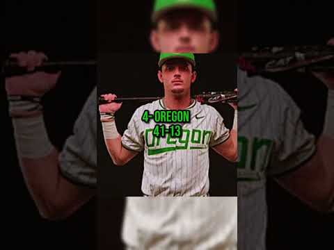 THE TOP 8 COLLEGE BASEBALL TEAMS BASED OFF RANKINGS
