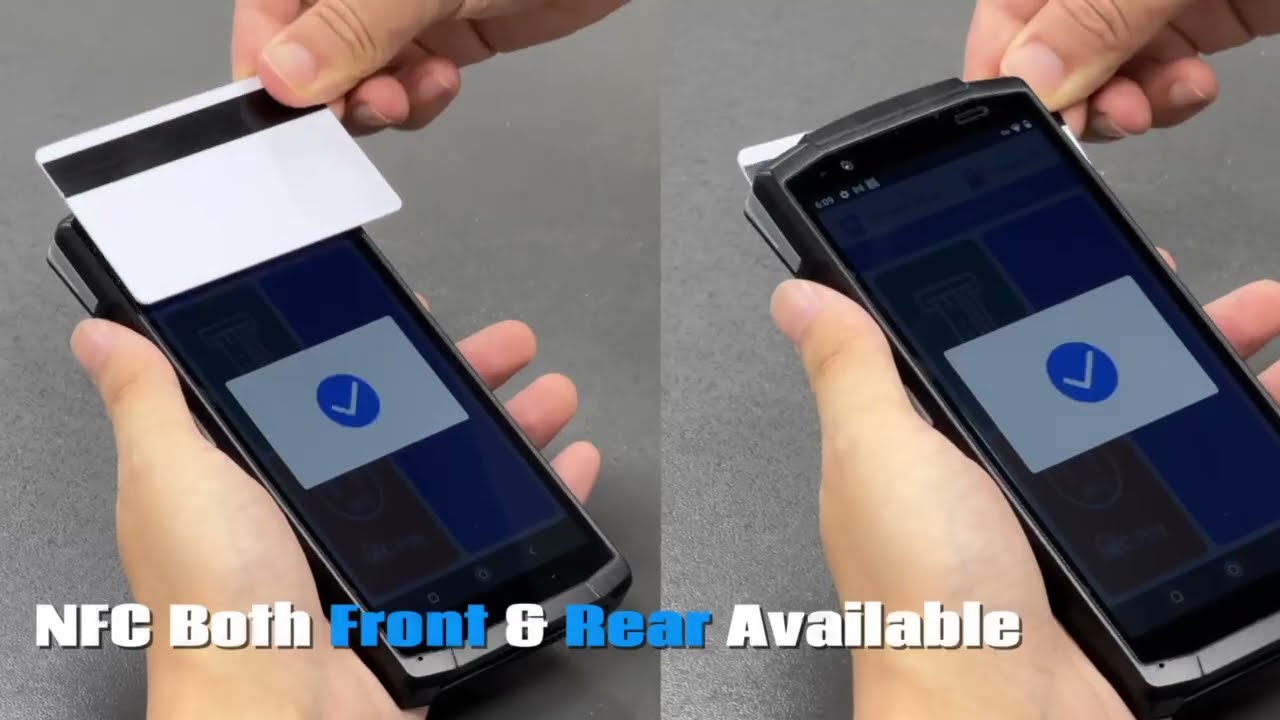 Rugged handheld POS - EMV & SoftPOS
