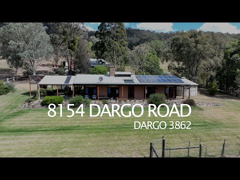 8154A Dargo Road, Dargo VIC 3862 - House for Sale | Domain