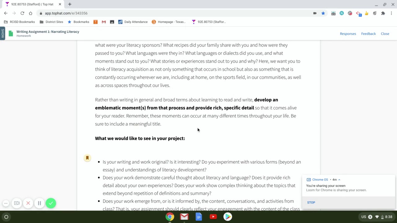Writing Assignment 1 Explained