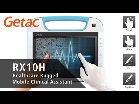 RX10H Fully Rugged Mobile Clinical Assistant