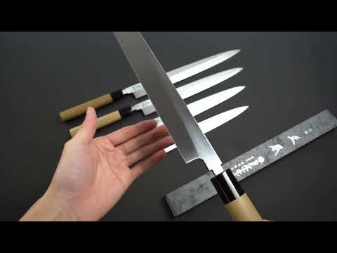 Masamoto KS Series Honkasumi White Steel No.2 - Yanagiba Sashimi Knife Yanagiba Knife, Sashimi Knife