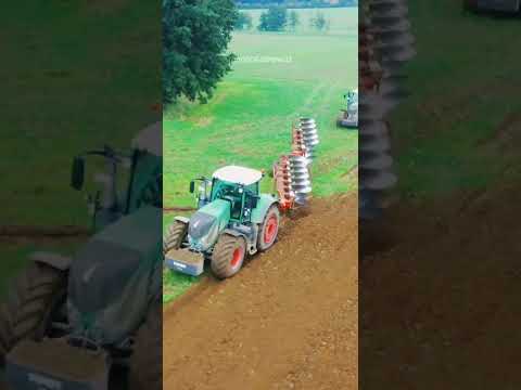 3x FENDT 1046 VARIO #short #tractor #viral #grow #fendt