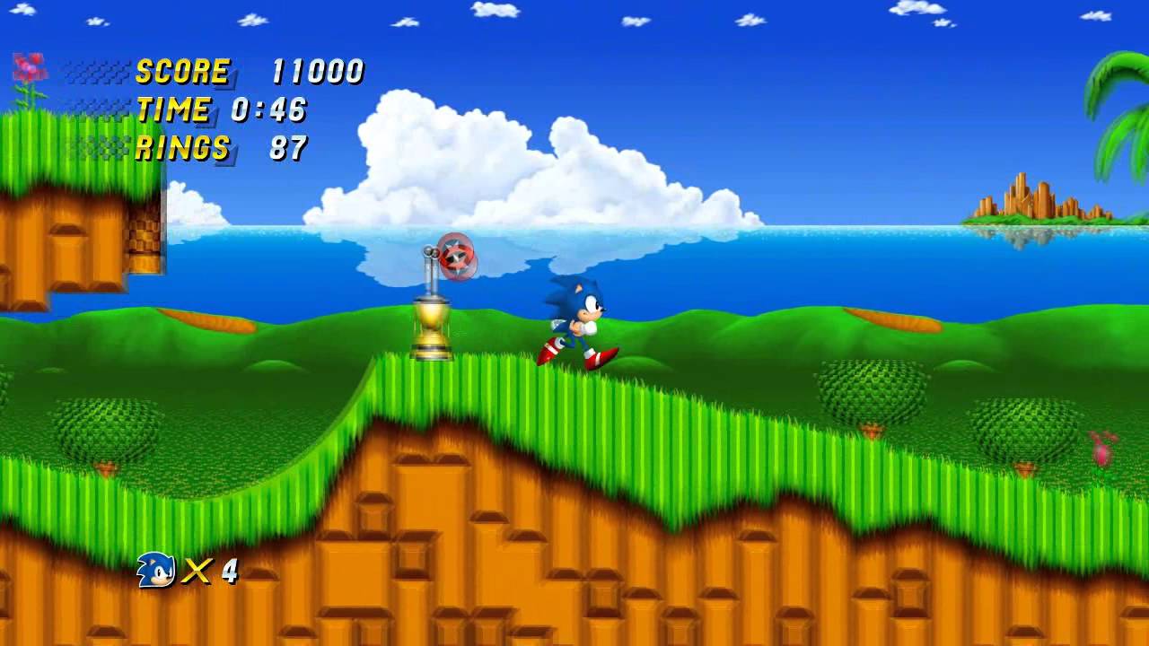 Sonic 2 HD Alpha Release Playthrough