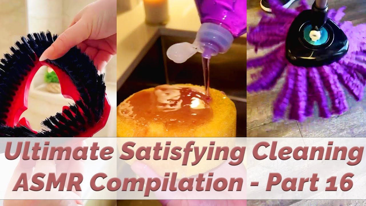 Ultimate Satisfying Cleaning: ASMR Compilation - Part 16