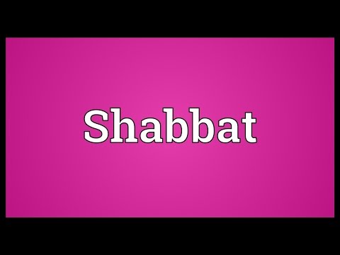 Shabbat Meaning