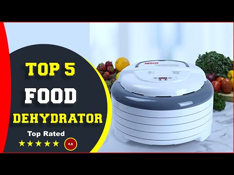 ✅ Top 5: Best Food Dehydrators Review 2022  [Tested & Reviewed]