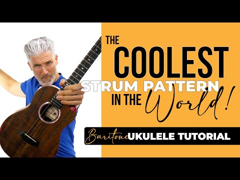 MINDBLOWING! Learn the Coolest Strum Pattern In The World | Baritone Ukulele Tutorial!