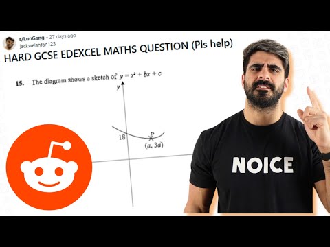 CONFUSING 5 Mark Turning Point Question | GCSE Maths