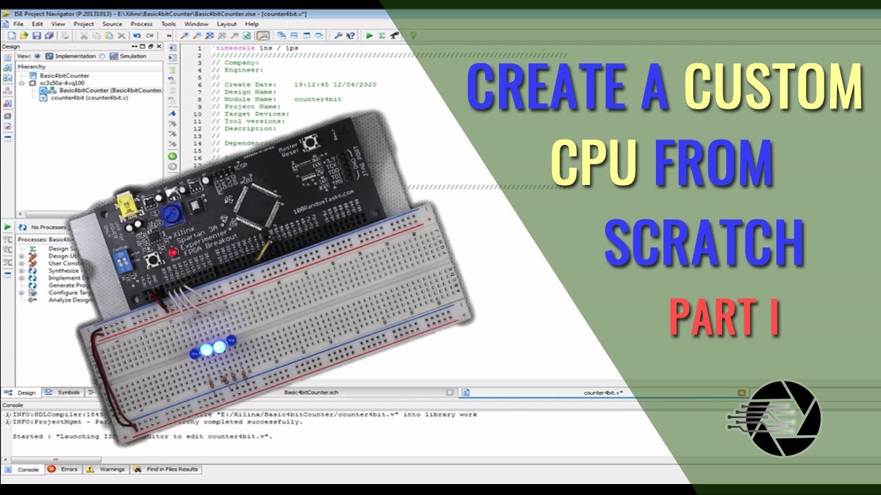 HOW TO CREATE A CPU IN AN FPGA - Part 1