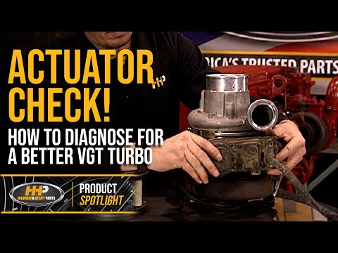 How To Diagnose Your VGT Turbo Actuator!