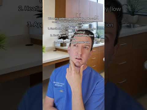 Derm explains at home remedies for molluscum contagiosum #derm #molluscum