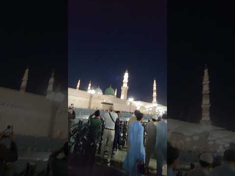 Madinah Sharif night view ramzan sharif video #trending #madinasharif #shortsfeed