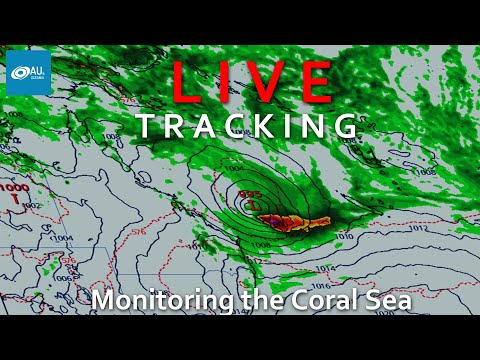 Watching the Christmas Island, across down into the South Pacific region/s.