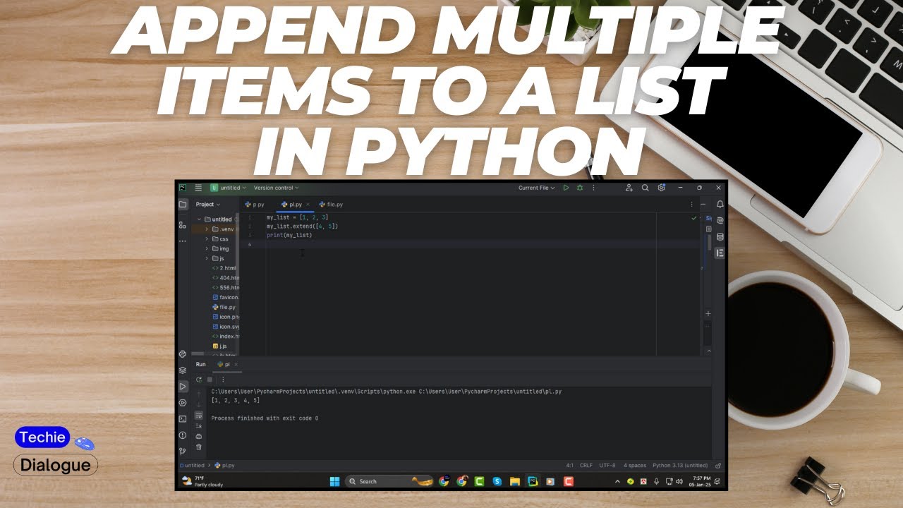 How to Append Multiple Items to a List in Python - Detailed Tutorial [2025]