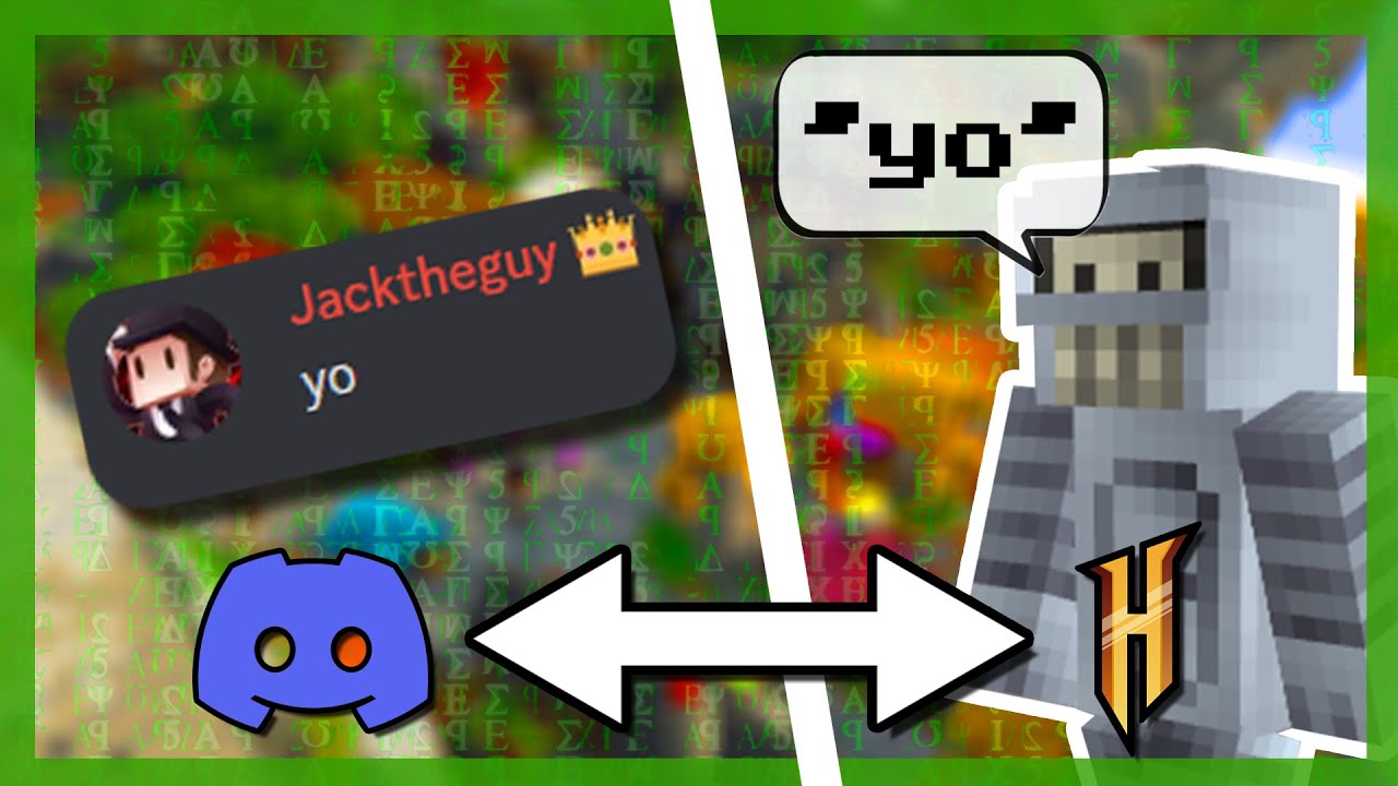 How To Setup A Guild Chat Bridge Bot | Hypixel