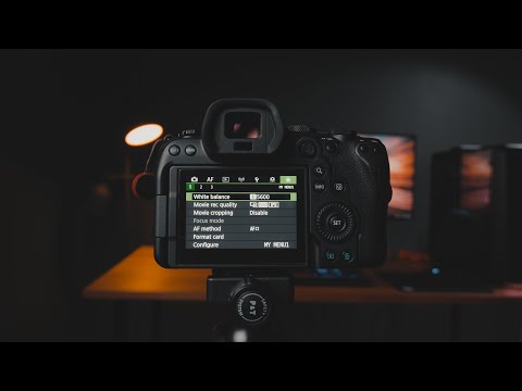 Canon R6: Video settings guide (4082C002)