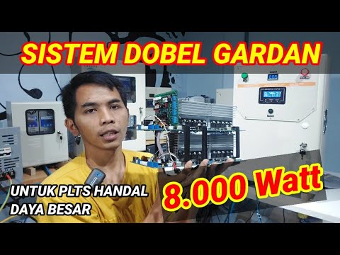 PLTS OFF-GRID SINGKRONUS 8KW || TIDAK PERLU IJIN PLN